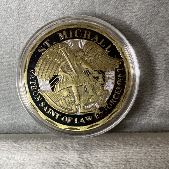 Other | St Michael Police Officer Challenge Coin | Poshmark